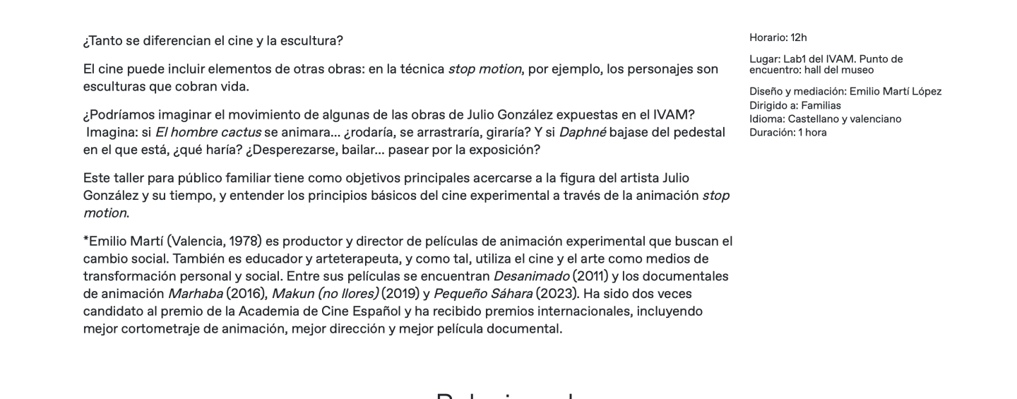 Emilio Marti – CINEASTA * ARTETERAPEUTA * EDUCADOR